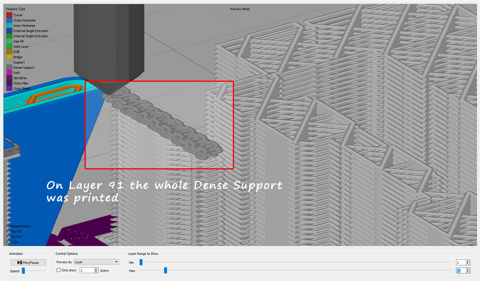 BUG: Dense Support with/without Single Walls - Simplify3D User Forum